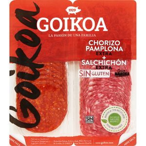 Pamplonés y Salchichón Extra 2 x 45 Gr en Ahorramercado.com